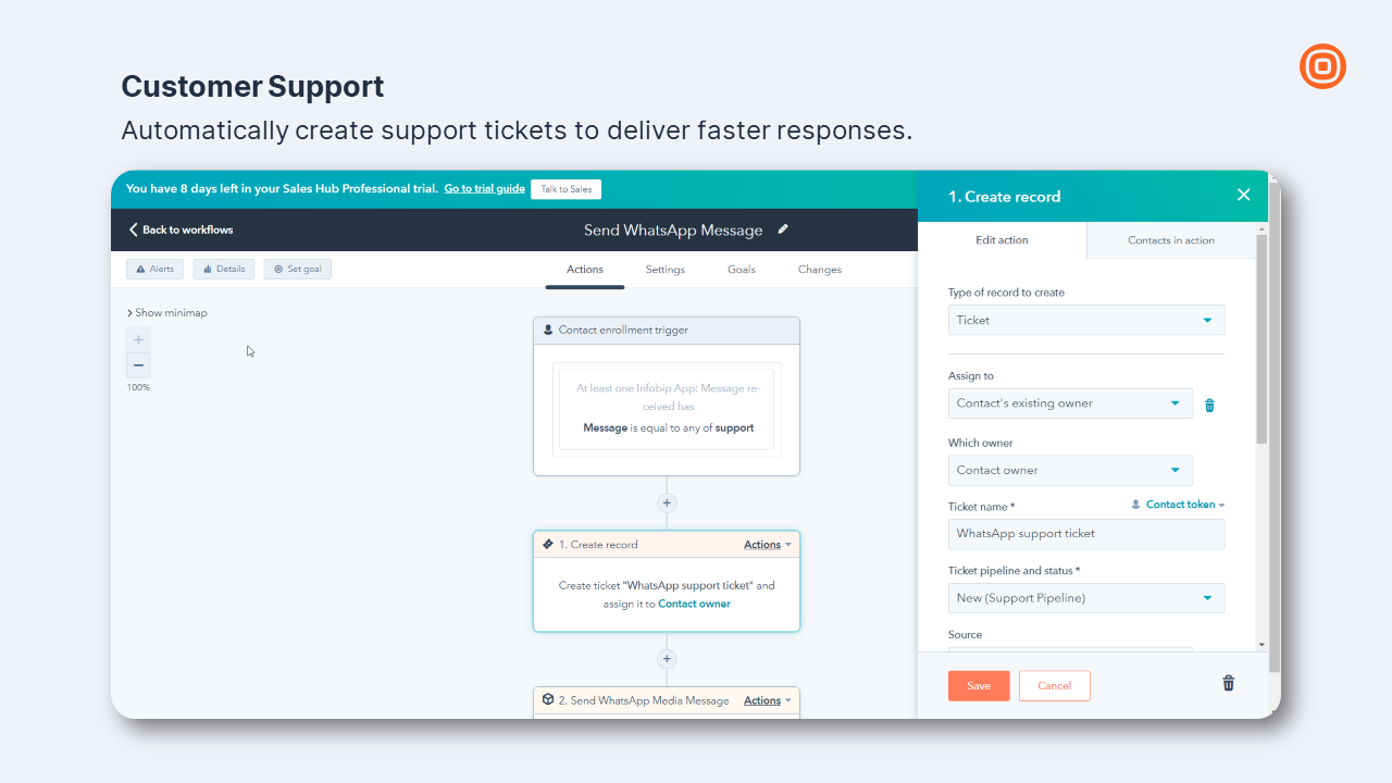 Infobip WhatsApp & SMS HubSpot Integration | Connect Them Today