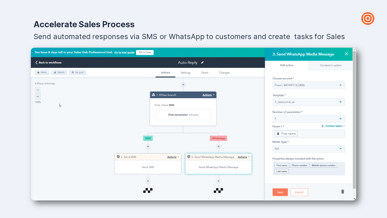 Infobip WhatsApp & SMS HubSpot Integration | Connect Them Today