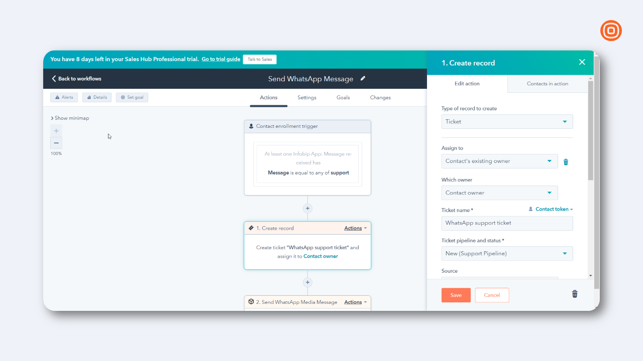 Infobip WhatsApp & SMS HubSpot Integration | Connect Them Today